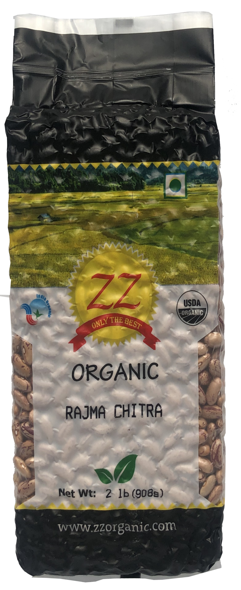 Organic Rajma Chitra (Pinto Beans) – ZZ Organic